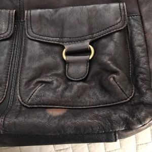 Halogen | Bags | Halogen Large Brown Distressed Leather Tote Bag | Poshmark